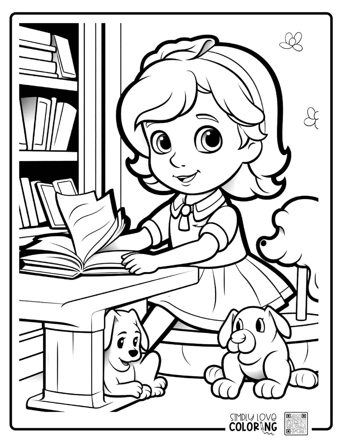 97 Back to School Coloring Pages (Free PDF Printables) - Simply Love ...
