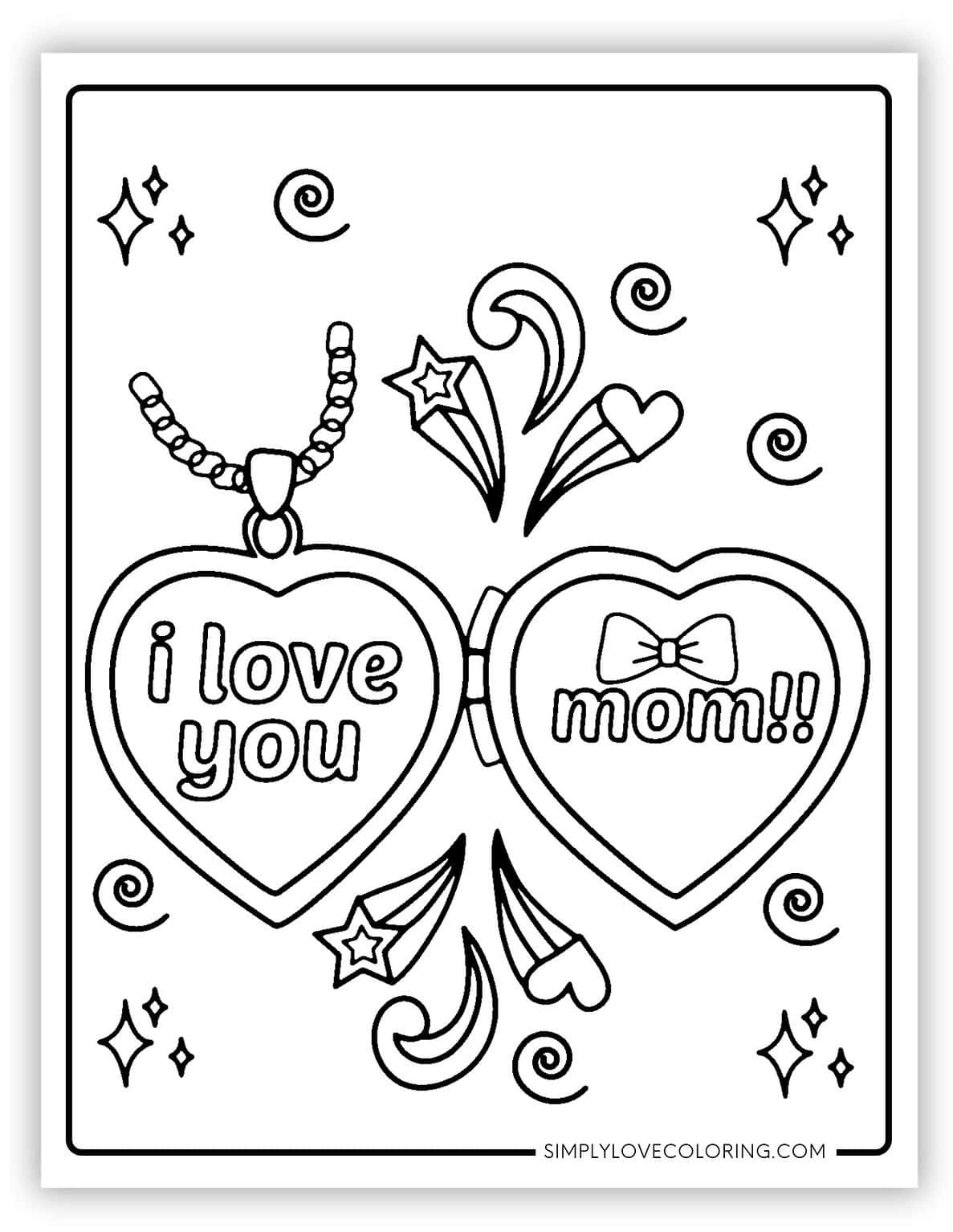 35 Mother's Day Coloring Pages (Free PDF Printables) - Simply Love Coloring