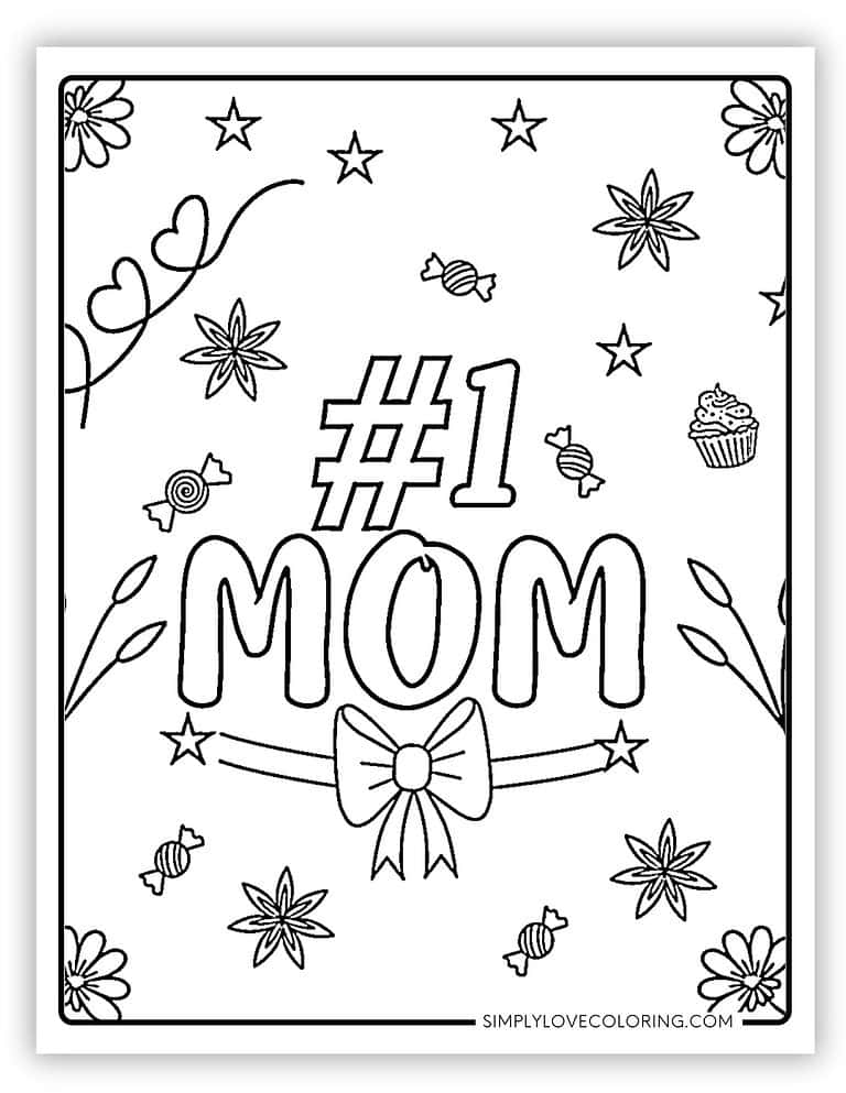 35 Mother's Day Coloring Pages (Free PDF Printables) - Simply Love Coloring