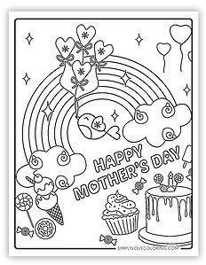 35 Mother's Day Coloring Pages (Free PDF Printables) - Simply Love Coloring