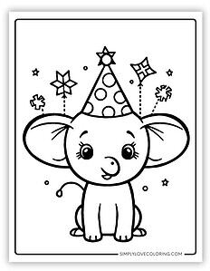 35 Elephant Coloring Pages (Free PDF Printables) - Simply Love Coloring