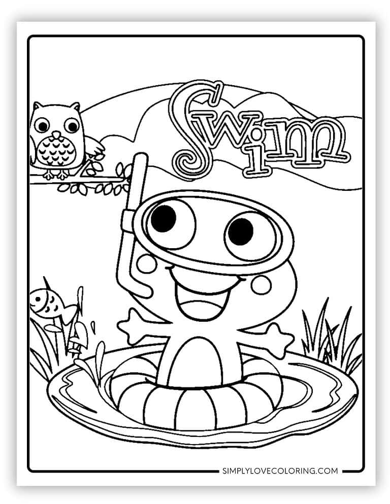 40 Cute Summer Coloring Pages (Free PDF Printables) - Simply Love Coloring