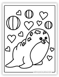 31 Seal Coloring Pages (Free PDF Printables) - Simply Love Coloring