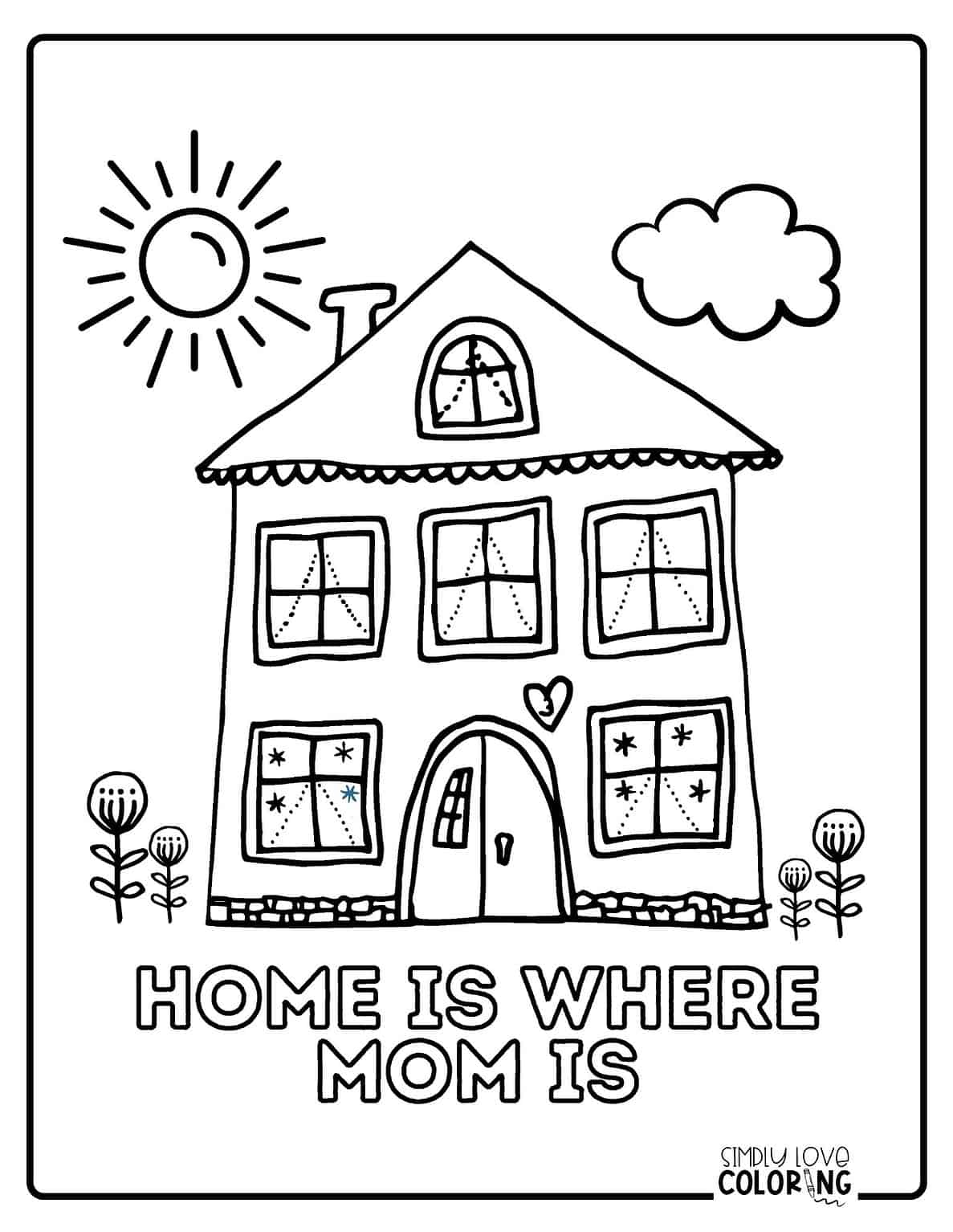 35 Mother's Day Coloring Pages (Free PDF Printables) - Simply Love Coloring