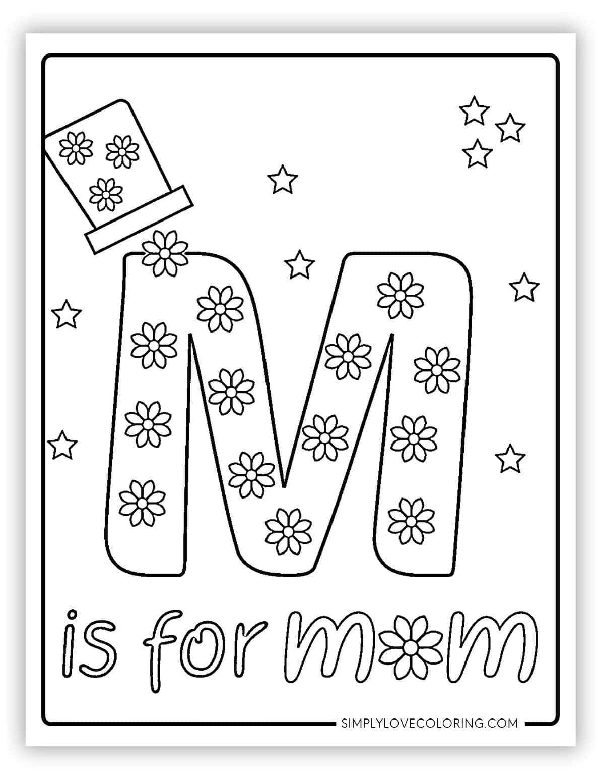 35 Mother's Day Coloring Pages (Free PDF Printables) - Simply Love Coloring