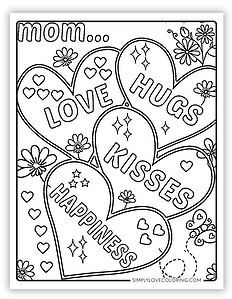 35 Mother's Day Coloring Pages (Free PDF Printables) - Simply Love Coloring