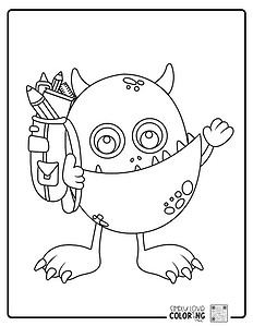 97 Back to School Coloring Pages (Free PDF Printables) - Simply Love ...