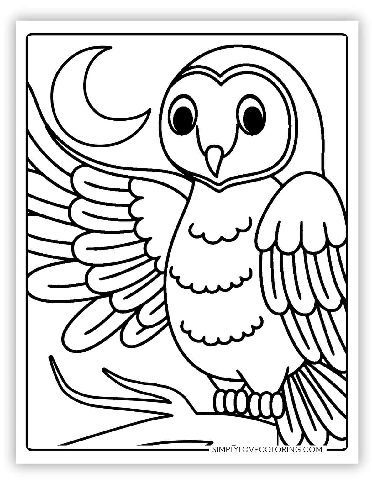 49 Owl Coloring Pages (Free PDF Printables) - Simply Love Coloring