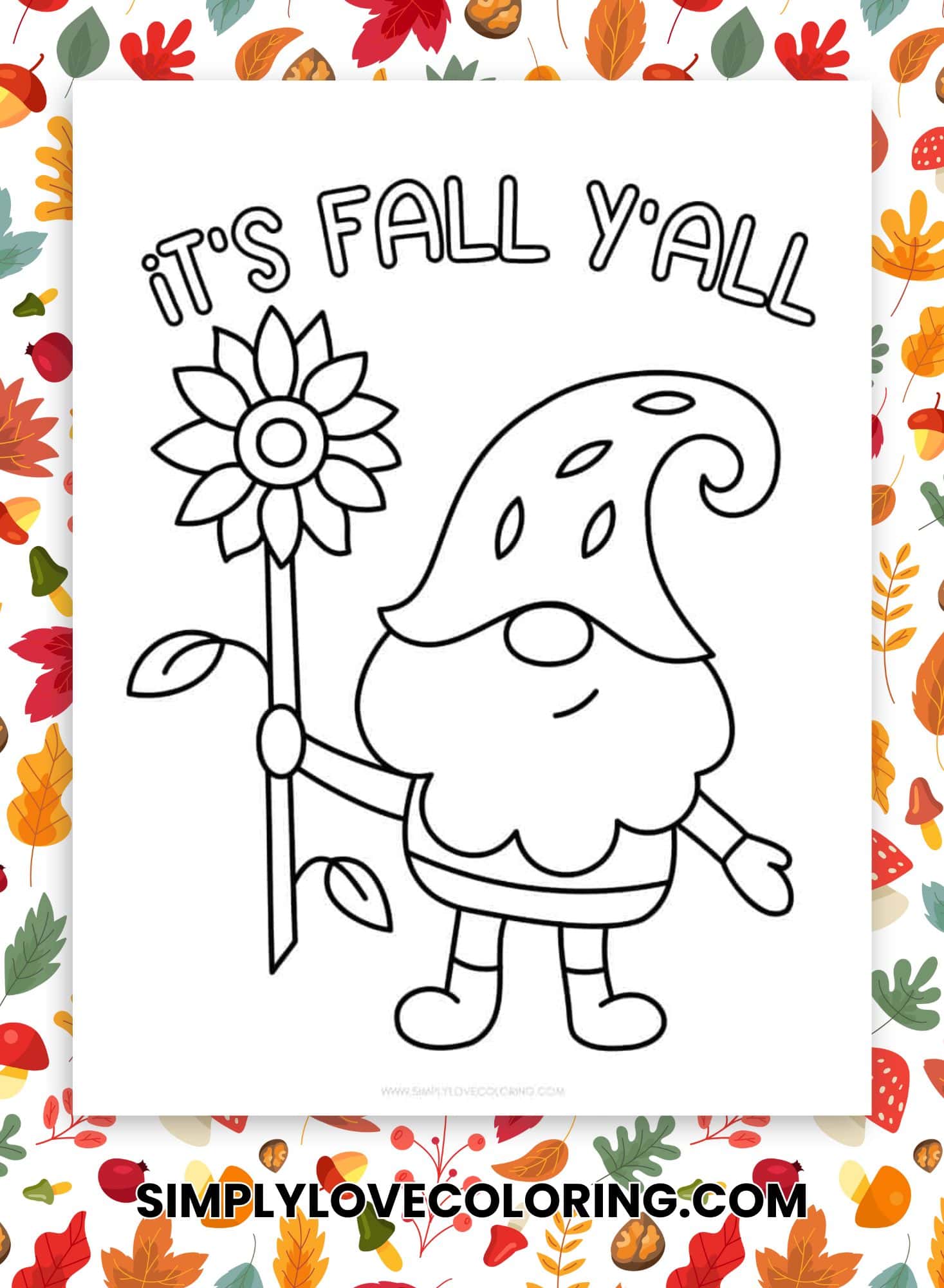 36 Fall Coloring Pages (Free PDF Printables) - Simply Love Coloring