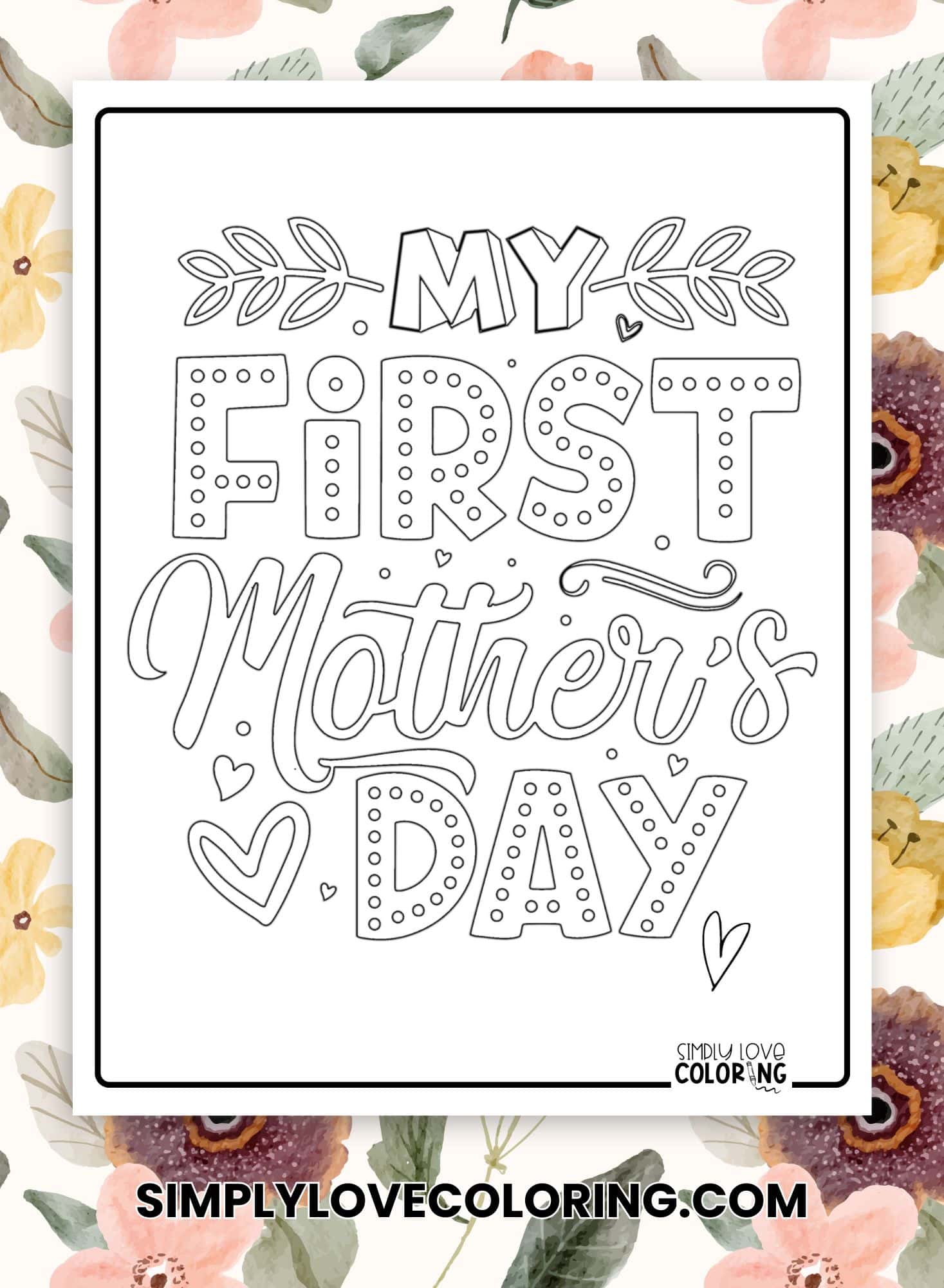 35 Mother's Day Coloring Pages (Free PDF Printables) - Simply Love Coloring