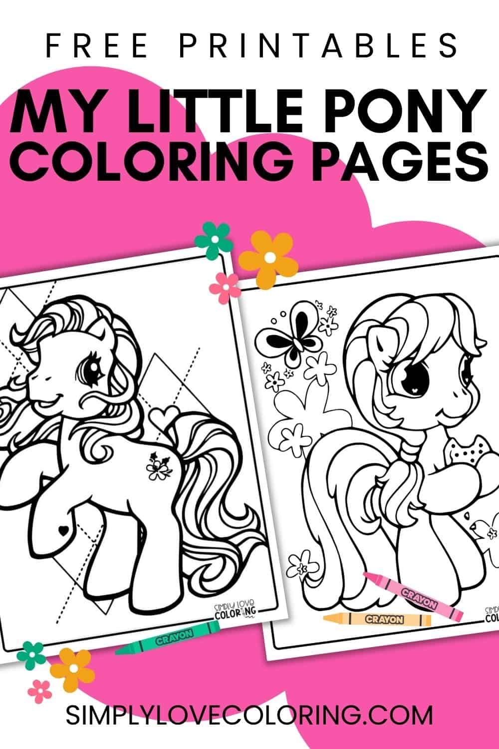 88 My Little Pony Coloring Pages (Free PDF Printables) - Simply Love ...