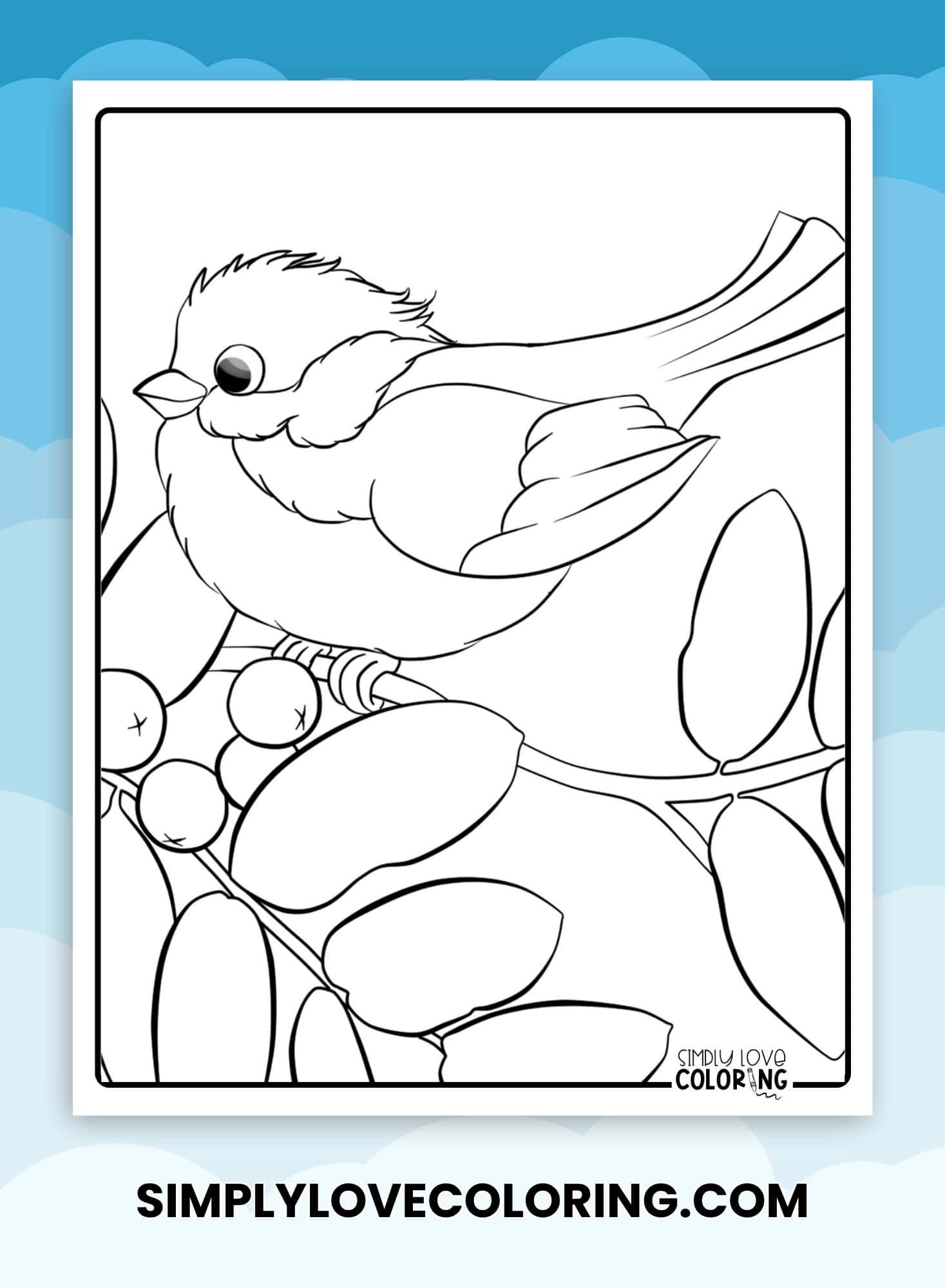 138 Bird Coloring Pages (Free PDF Printables) - Simply Love Coloring