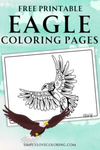 Eagle Coloring Pages (Free PDF Printables) - Simply Love Coloring