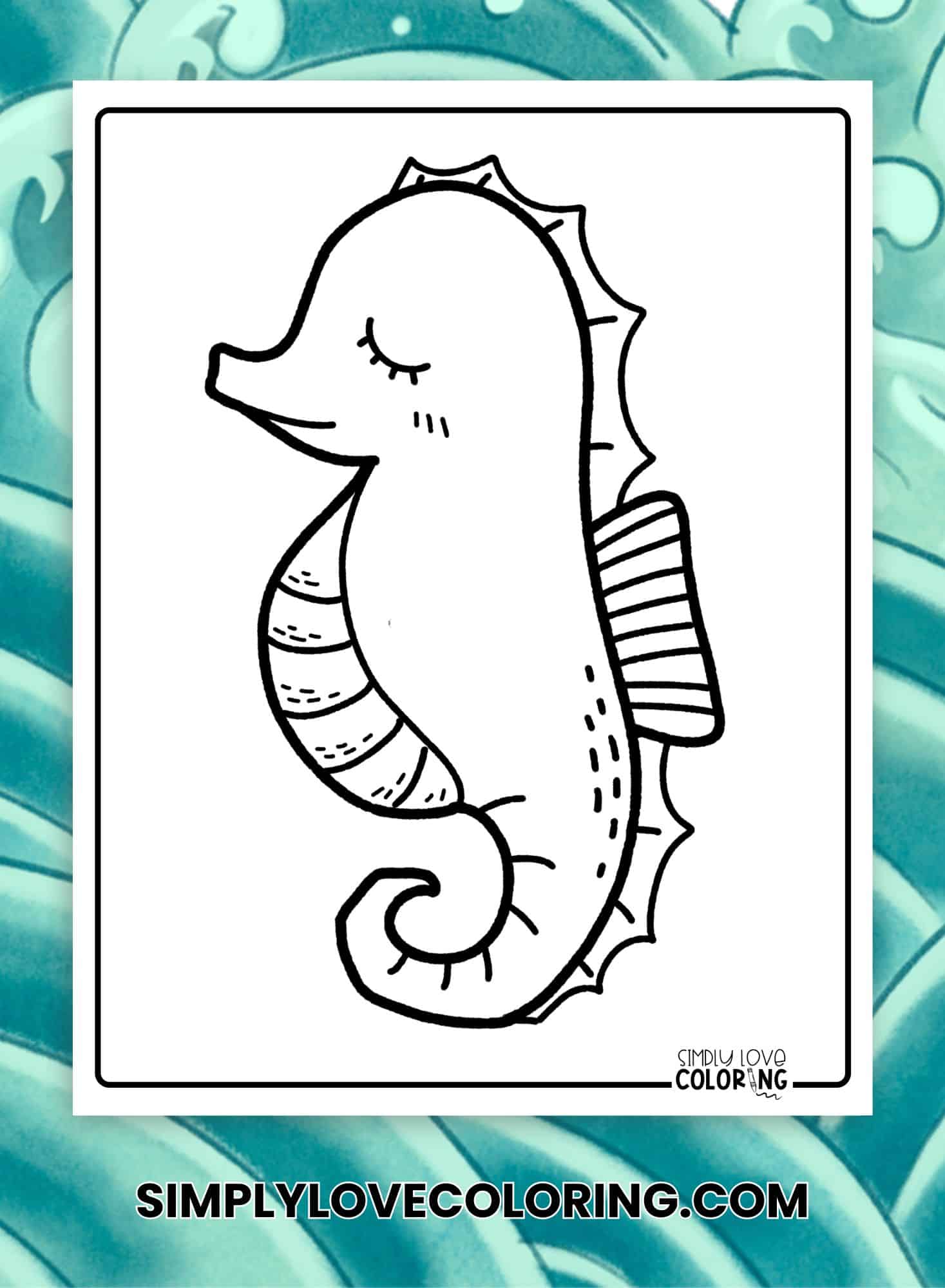45 Sea Life Coloring Pages (Free PDF Printables) - Simply Love Coloring