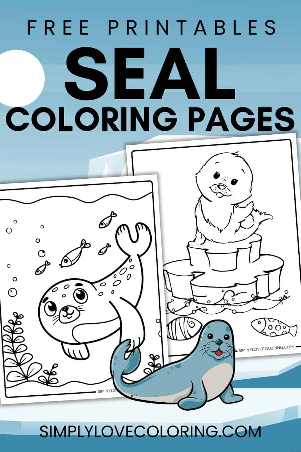 31 Seal Coloring Pages (Free PDF Printables) - Simply Love Coloring