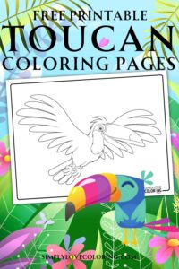 Toucan Coloring Pages (Free PDF Printables) - Simply Love Coloring