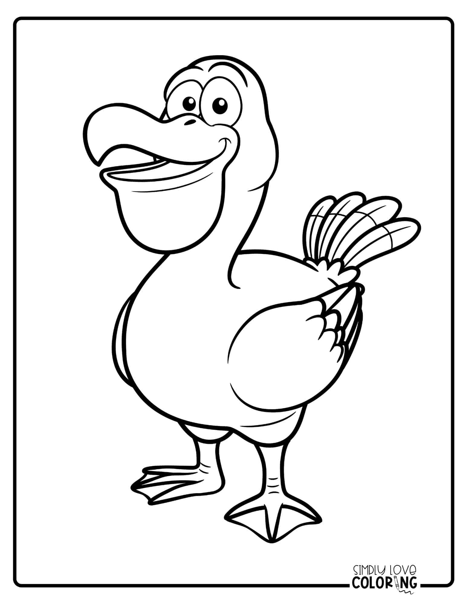 Pelican Coloring Pages (Free PDF Printables) - Simply Love Coloring