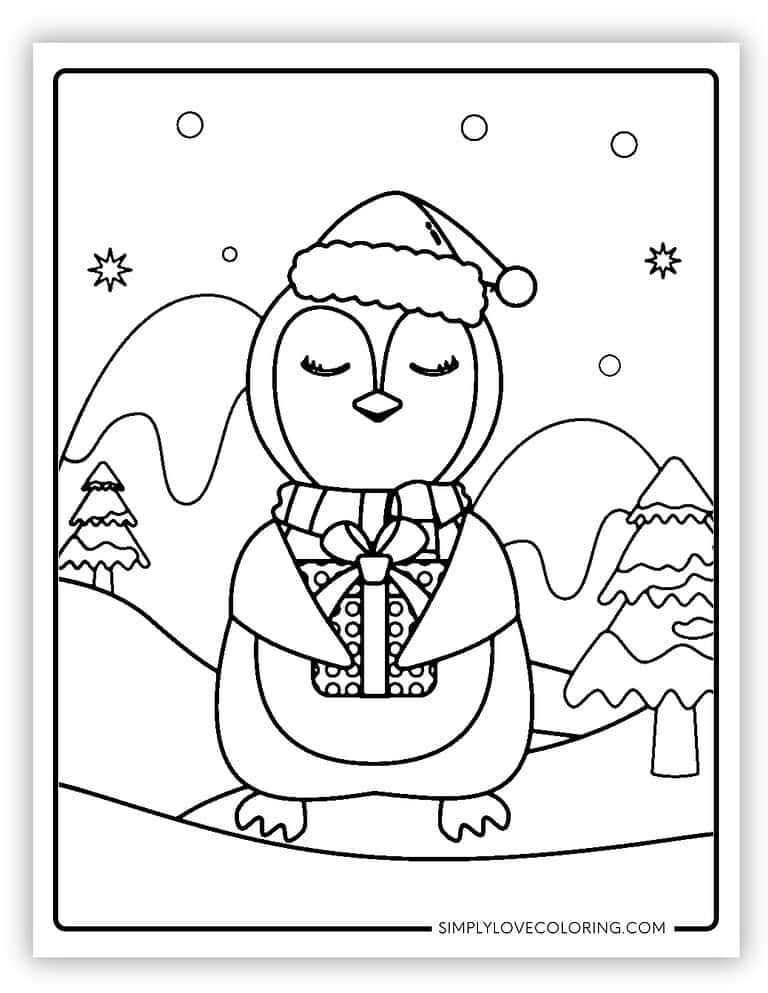 35 Penguin Coloring Pages (Free PDF Printables) - Simply Love Coloring
