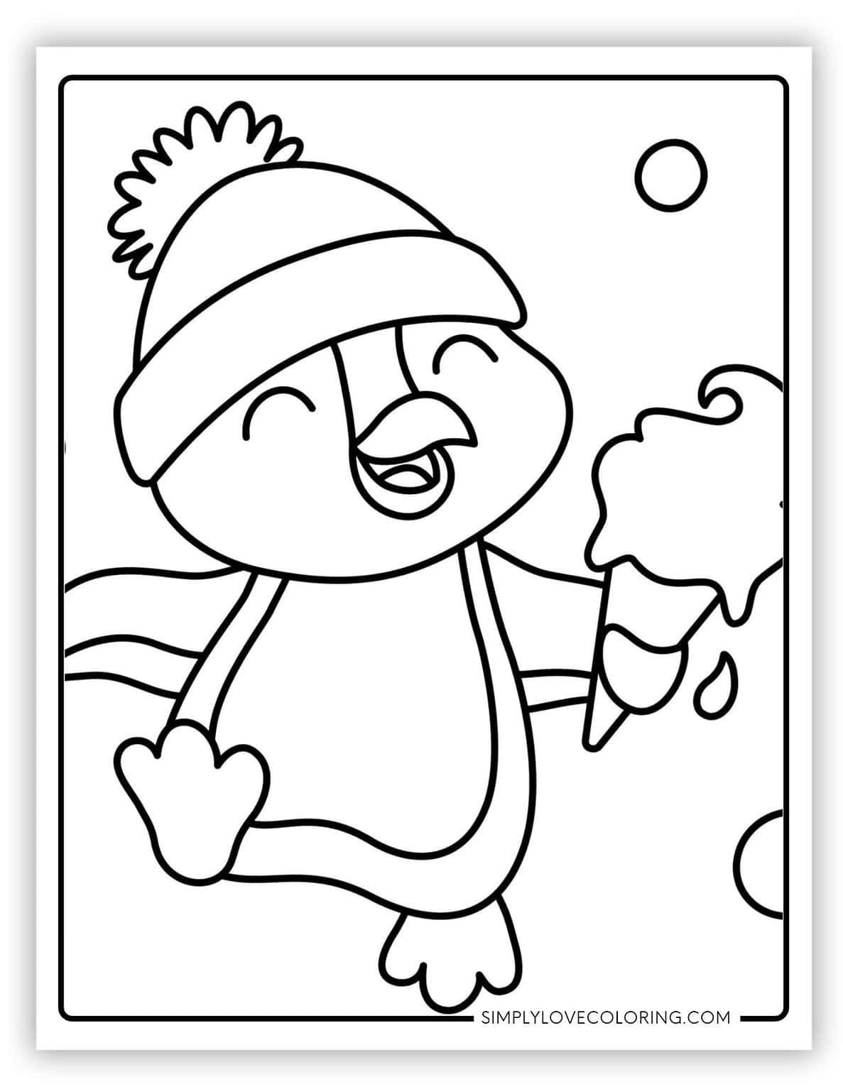 35 Penguin Coloring Pages (Free PDF Printables) - Simply Love Coloring