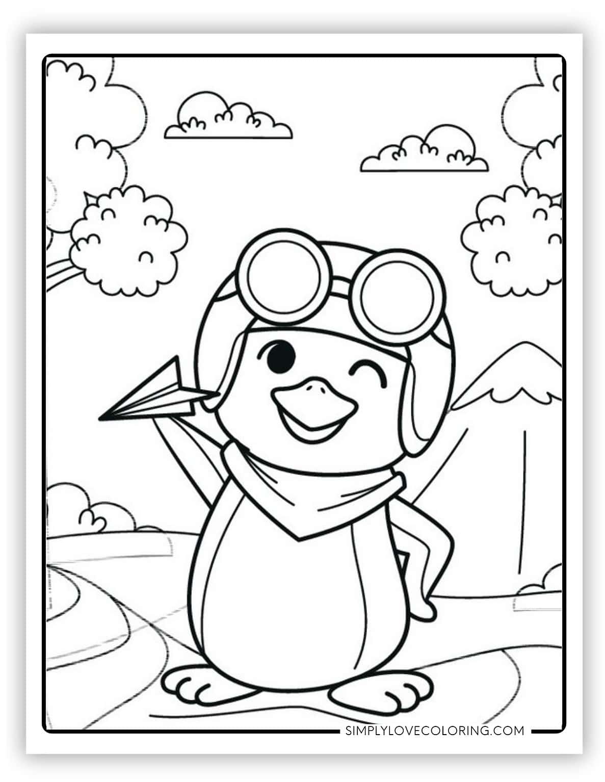 35 Penguin Coloring Pages (Free PDF Printables) - Simply Love Coloring