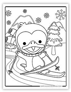 35 Penguin Coloring Pages (Free PDF Printables) - Simply Love Coloring