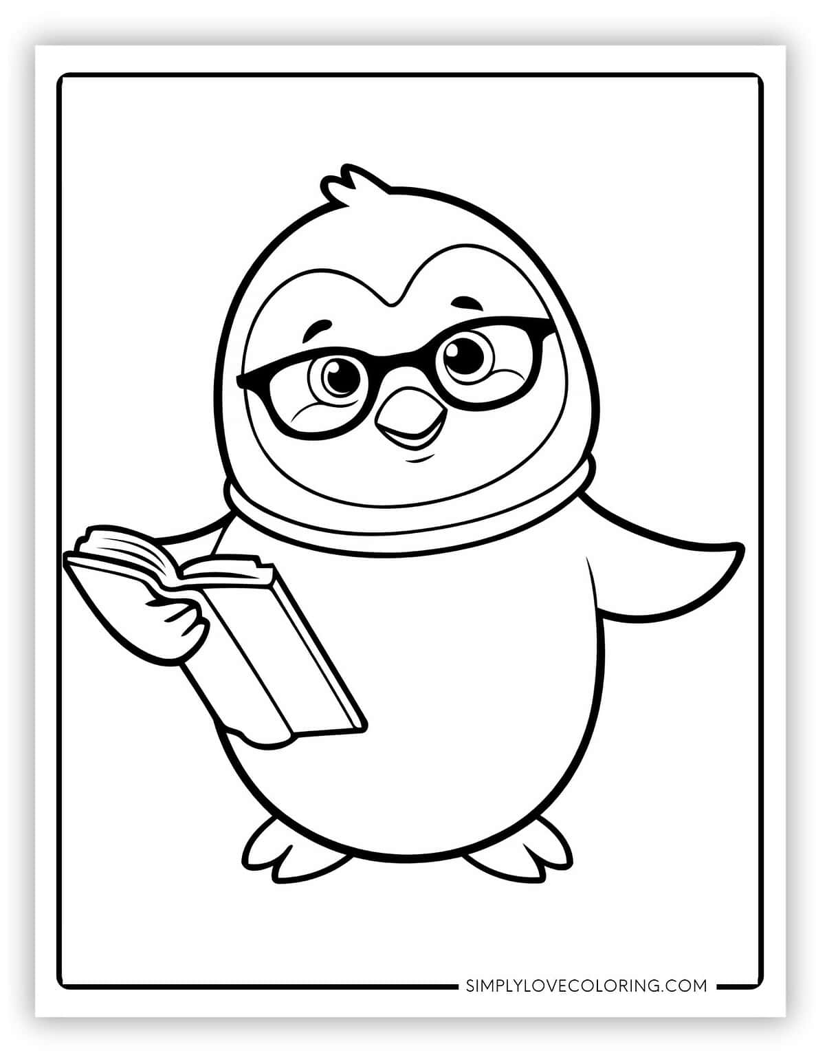 35 Penguin Coloring Pages (Free PDF Printables) - Simply Love Coloring
