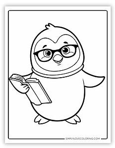 35 Penguin Coloring Pages (Free PDF Printables) - Simply Love Coloring