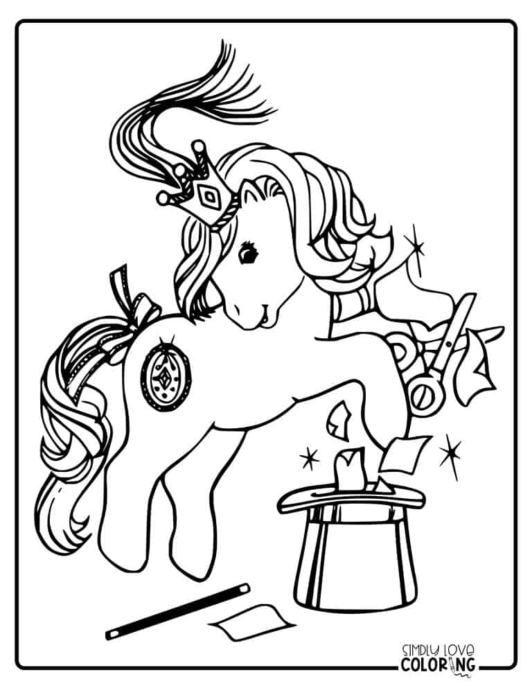 88 My Little Pony Coloring Pages (Free PDF Printables) - Simply Love ...