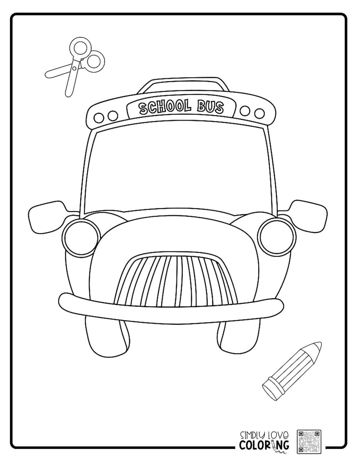 97 Back to School Coloring Pages (Free PDF Printables) - Simply Love ...
