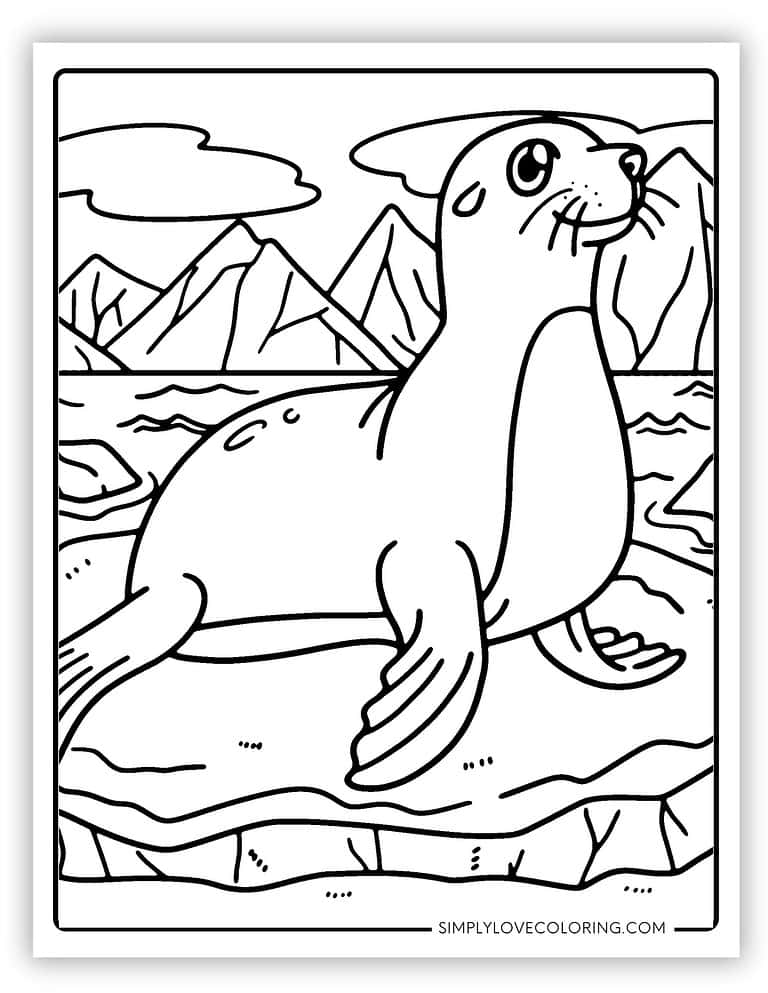 31 Seal Coloring Pages (Free PDF Printables) - Simply Love Coloring