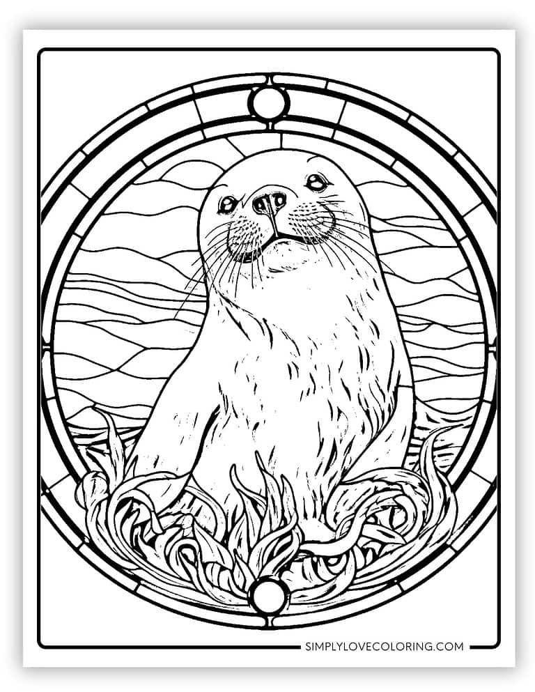 31 Seal Coloring Pages (Free PDF Printables) - Simply Love Coloring