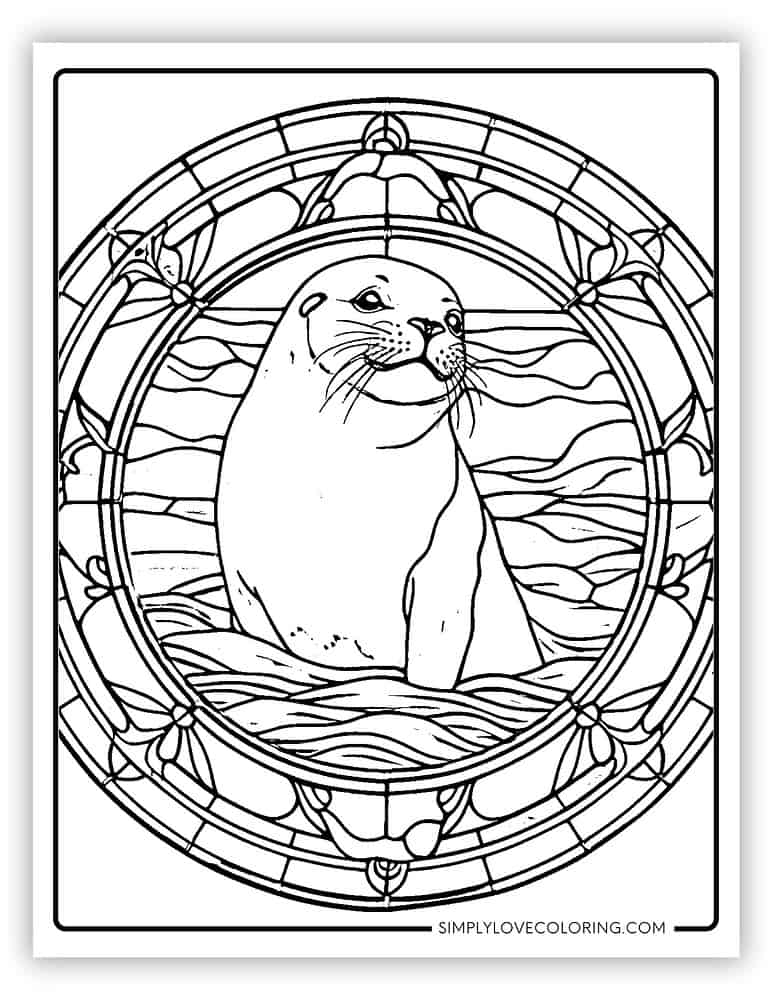 31 Seal Coloring Pages (Free PDF Printables) - Simply Love Coloring