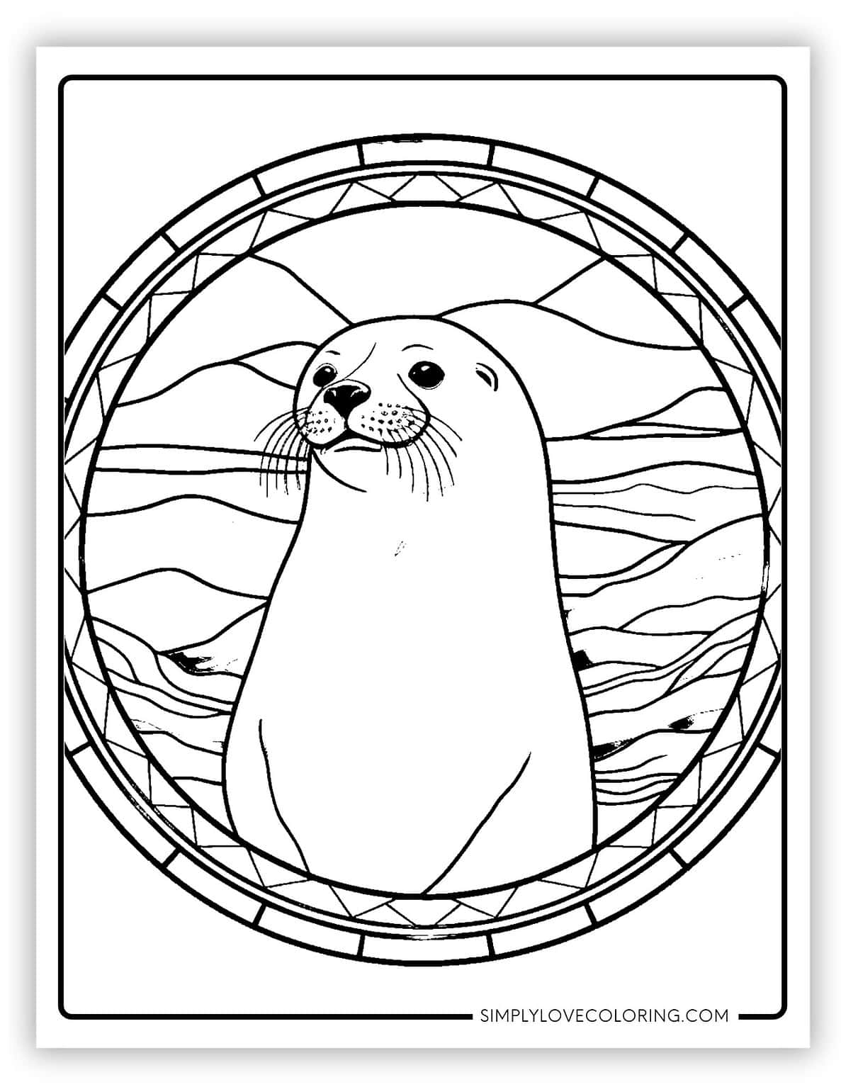 31 Seal Coloring Pages (Free PDF Printables) - Simply Love Coloring