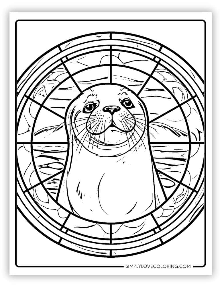 31 Seal Coloring Pages (Free PDF Printables) - Simply Love Coloring