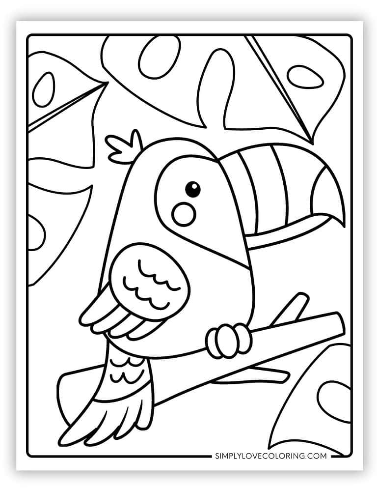 34 Pretty Bird Coloring Pages (Free PDF Printables) - Simply Love Coloring