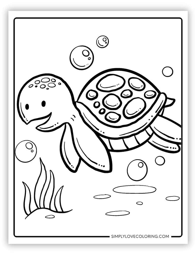 45 Sea Life Coloring Pages (Free PDF Printables) - Simply Love Coloring