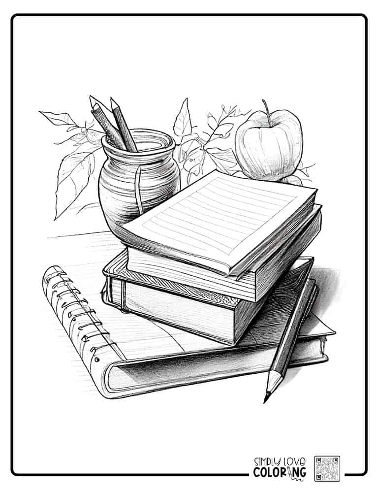 97 Back to School Coloring Pages (Free PDF Printables) - Simply Love ...