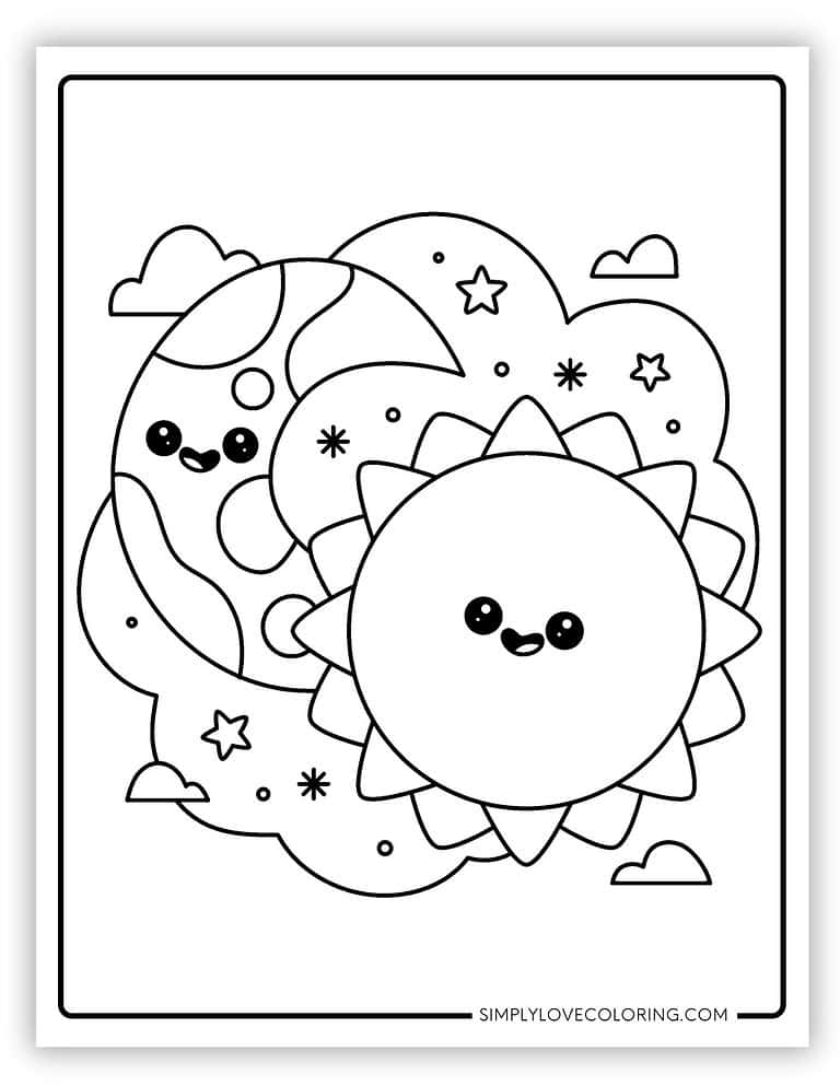40 Cute Summer Coloring Pages (Free PDF Printables) - Simply Love Coloring