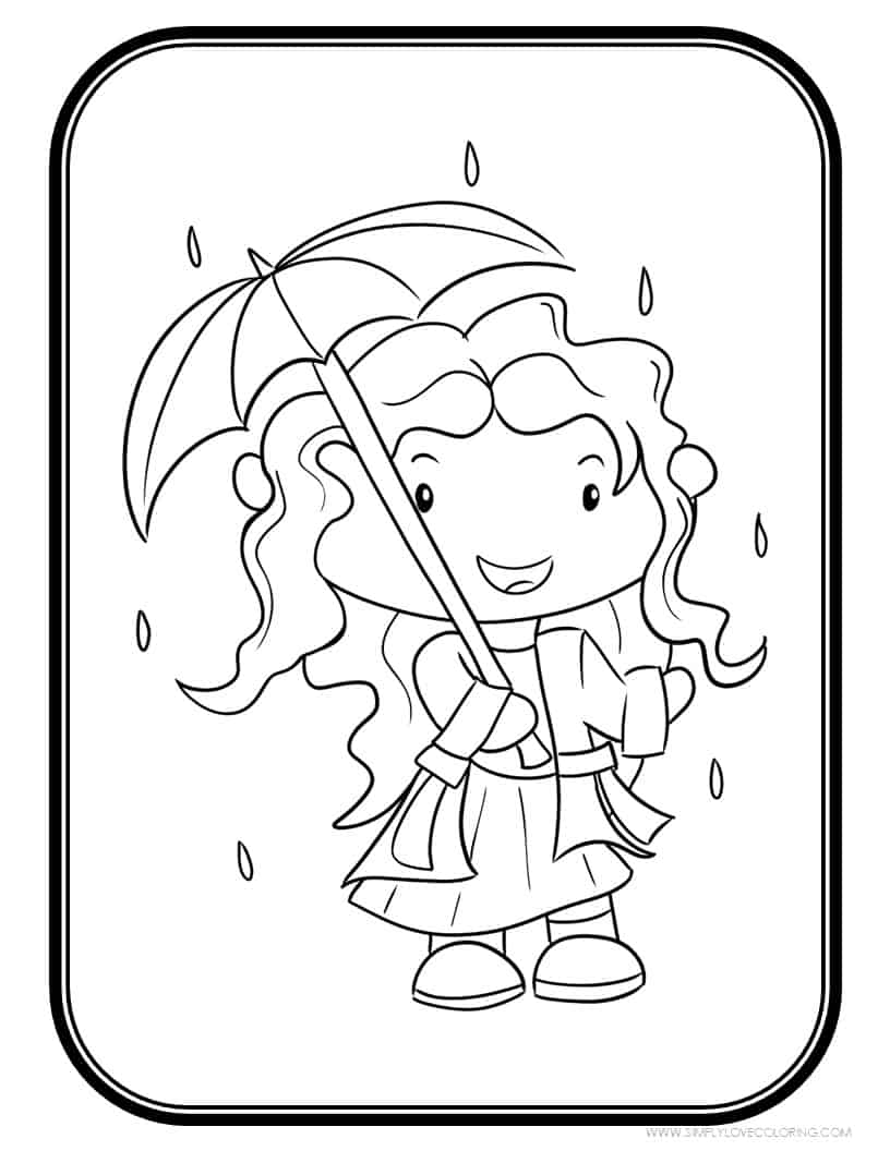 Free Spring Coloring Pages - Simply Love Coloring