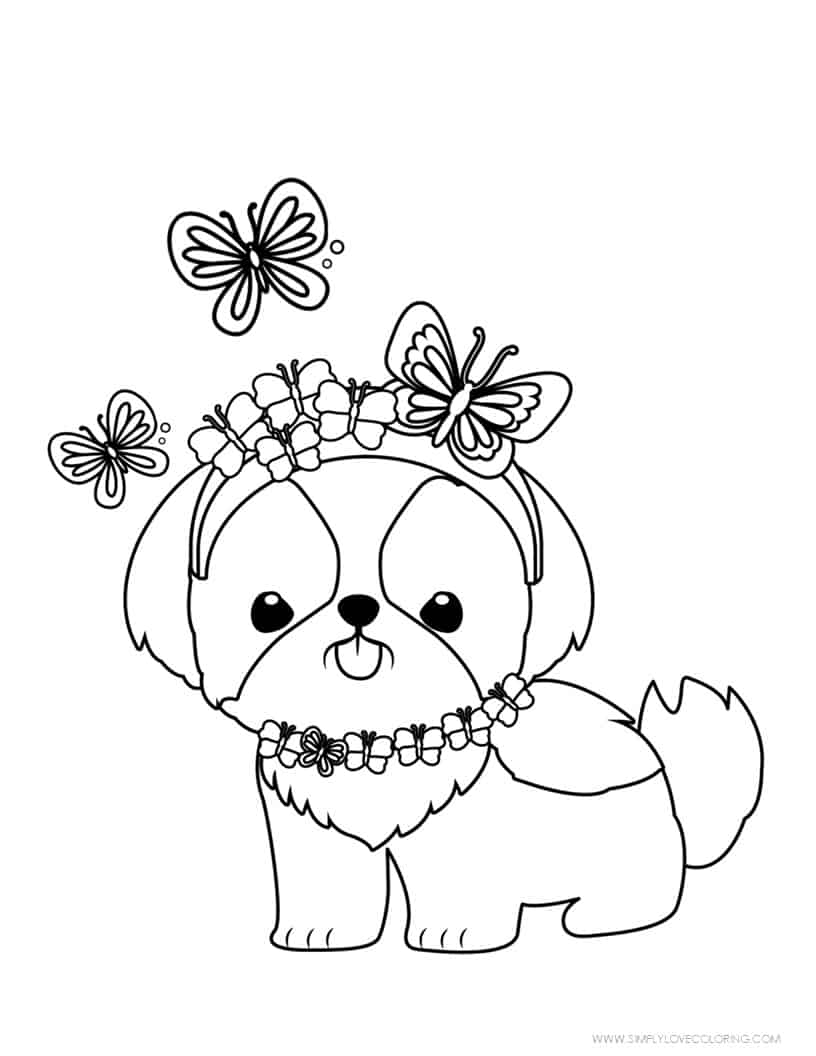 Spring Coloring Pages (Free PDF Printables) - Simply Love Coloring