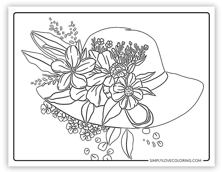 73 Spring Coloring Pages (Free PDF Printables) - Simply Love Coloring