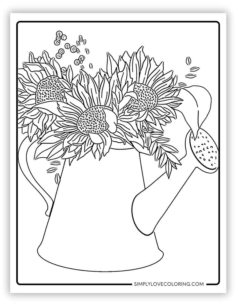 73 Spring Coloring Pages (Free PDF Printables) - Simply Love Coloring