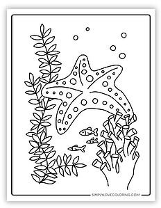 45 Sea Life Coloring Pages (Free PDF Printables) - Simply Love Coloring