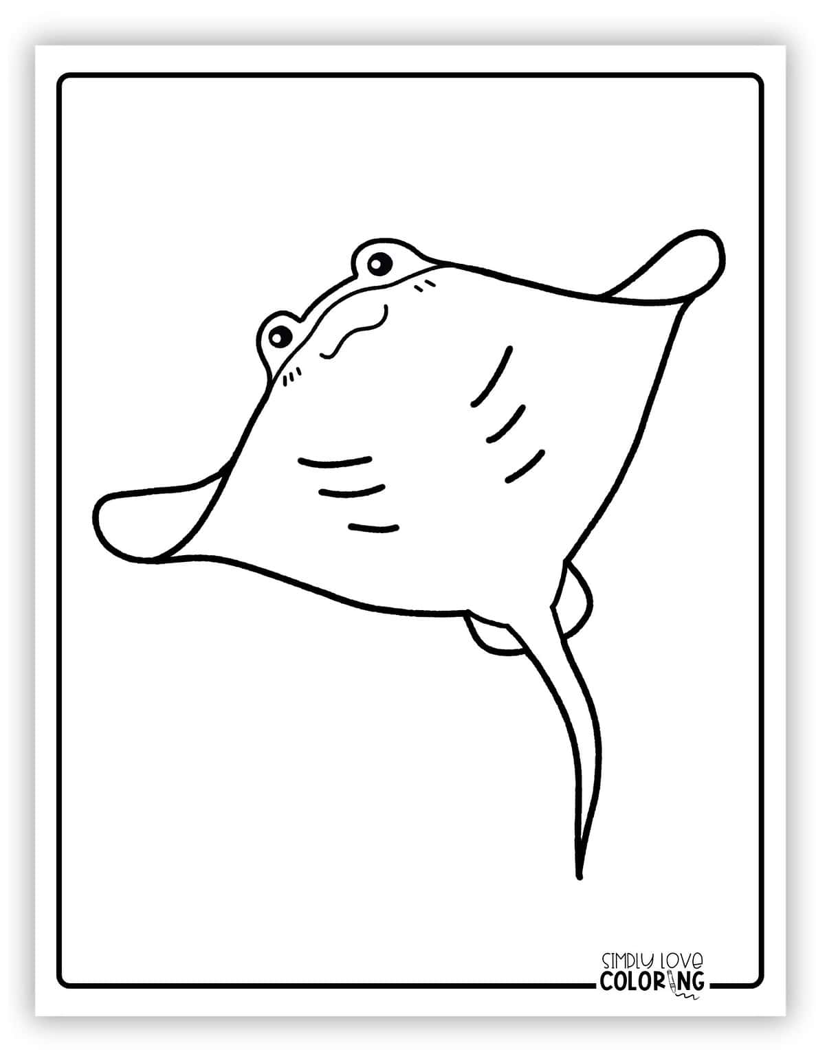 45 Sea Life Coloring Pages (Free PDF Printables) - Simply Love Coloring