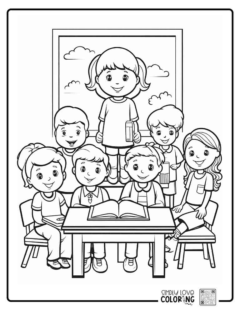 97 Back to School Coloring Pages (Free PDF Printables) - Simply Love ...
