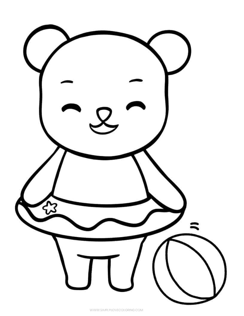 Free Summer Coloring Pages - Simply Love Coloring