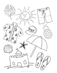 67 Seasons Coloring Pages (Free PDF Printable) - Simply Love Coloring