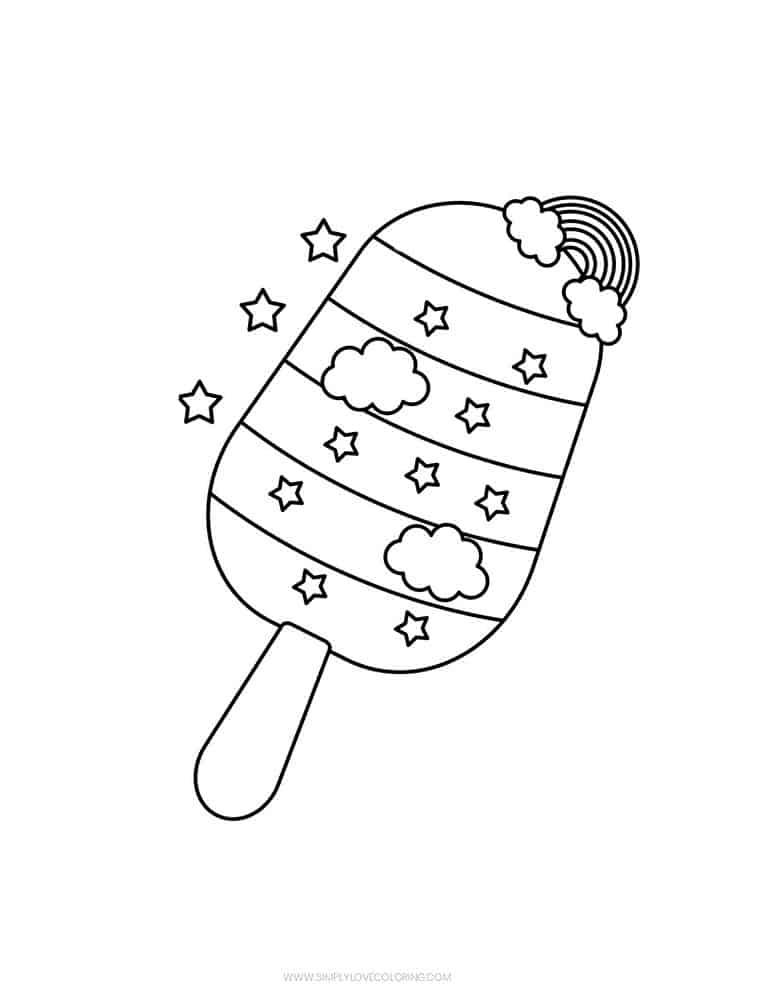 40 Cute Summer Coloring Pages (Free PDF Printables) - Simply Love Coloring