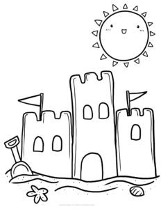 40 Cute Summer Coloring Pages (Free PDF Printables) - Simply Love Coloring
