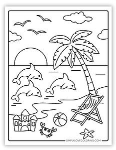 46 Dolphin Coloring Pages (Free PDF Printables) - Simply Love Coloring